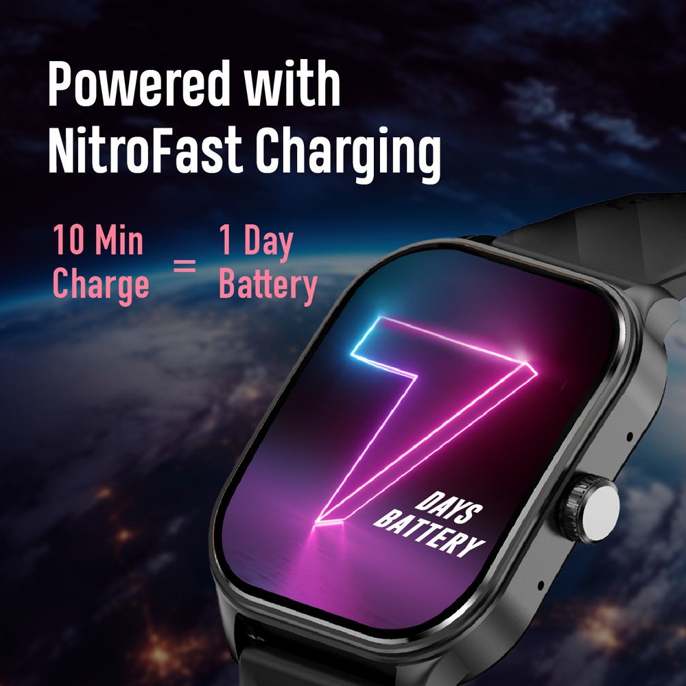 Buy Online Fastrack Reflex Power|4.97 CM Super AMOLED Arched Display ...