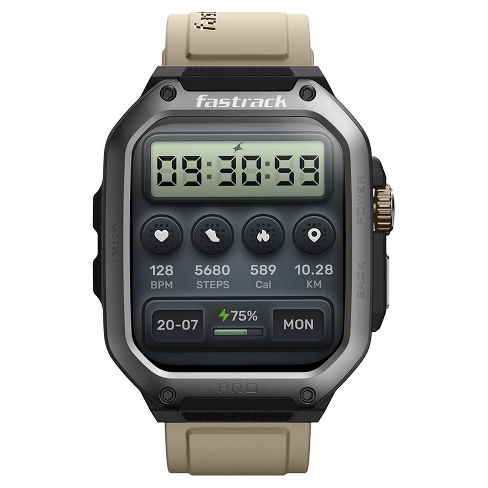 Buy Online Fastrack Active Pro with 4.69 cm AMOLED Display and AOD ...