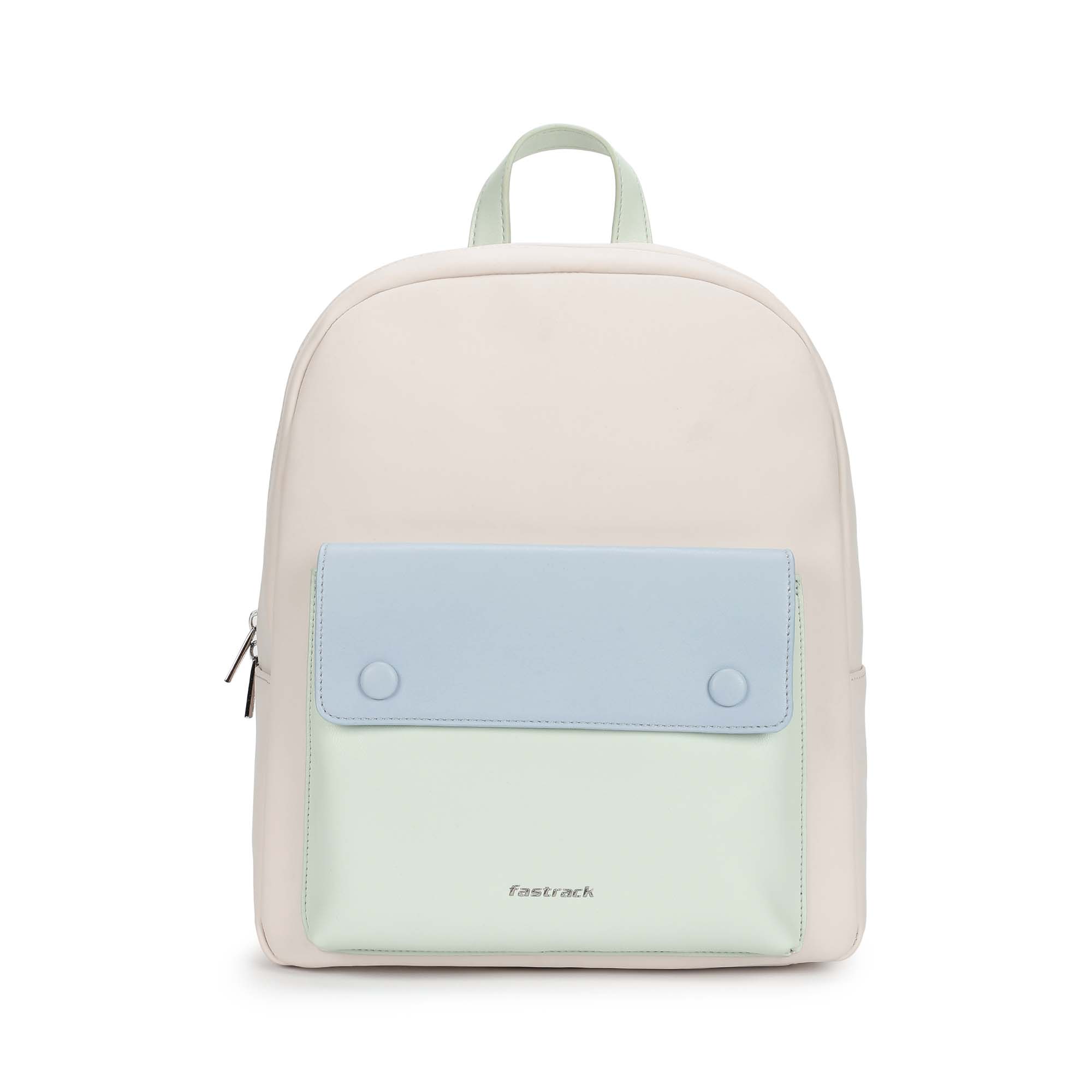 Buy Online Fastrack Dual Hue Backpack - f253bplas05wh1 | Fastrack