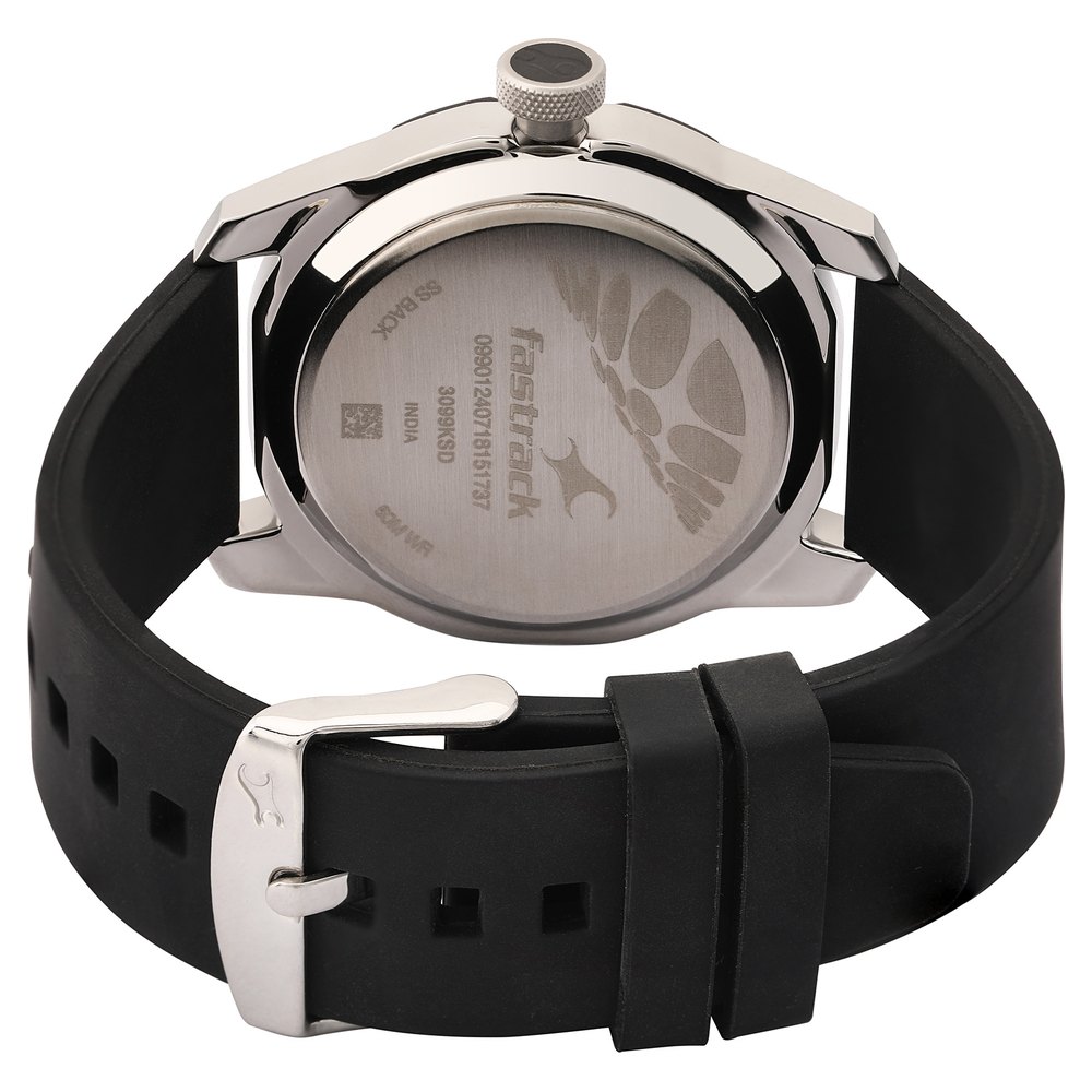 Buy Online Fastrack Quartz Analog Green Dial Plastic Strap Watch for ...