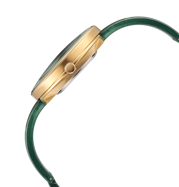 Buy Online Fastrack Vyb Siren Quartz Analog Green Dial Metal Strap ...