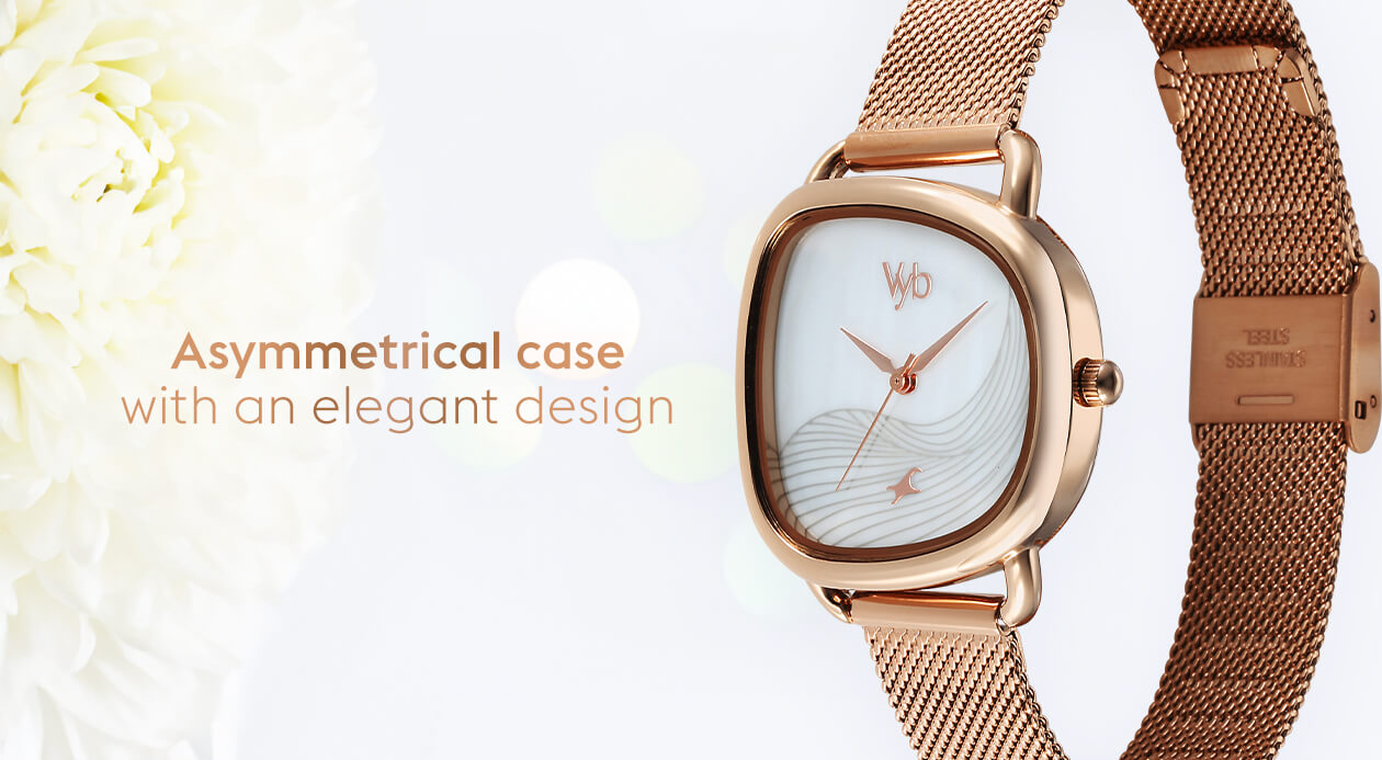 Buy Online Fastrack Vyb Manifester Quartz Analog Mother Of Pearl Dial ...