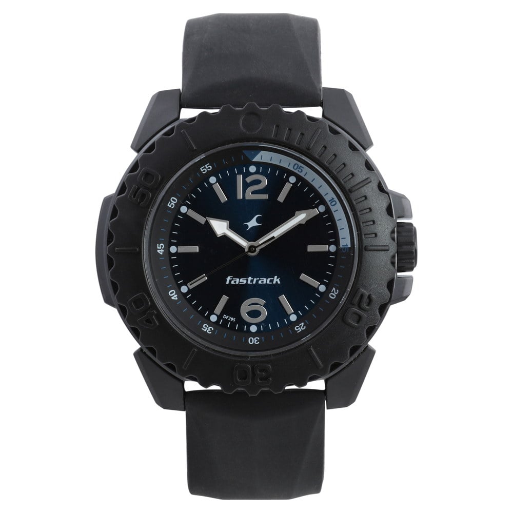 Buy Online Fastrack Quartz Analog Blue Dial Plastic Strap Watch for ...