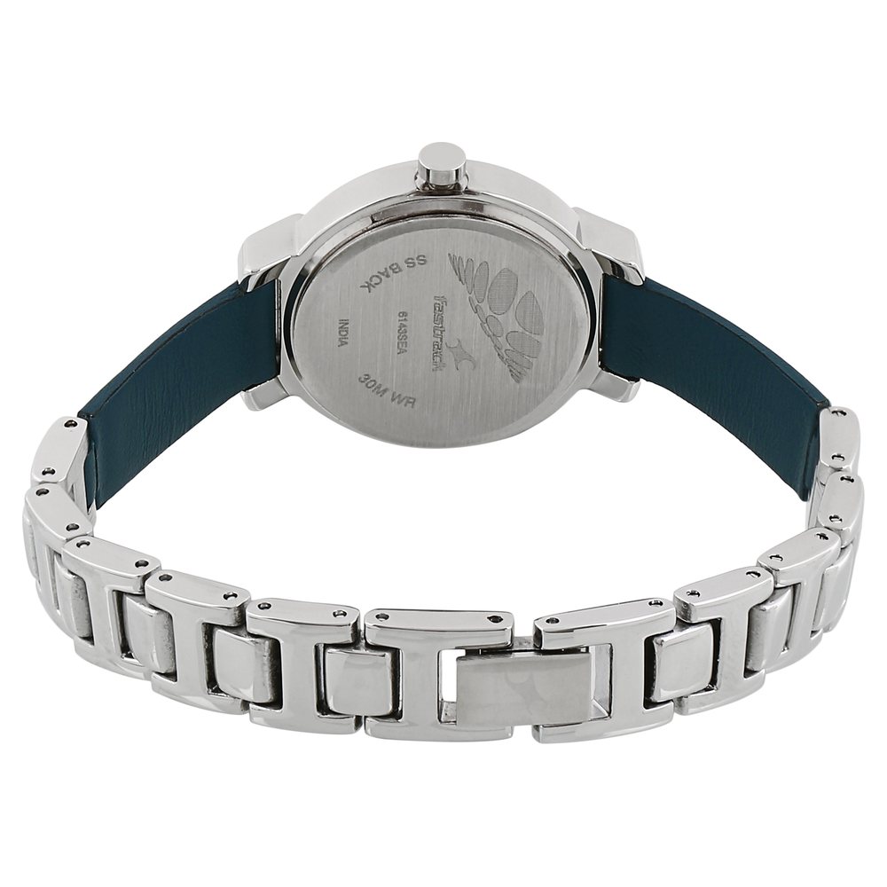 Buy Online Fastrack Motorheads Quartz Analog Grey Dial Metal Strap ...
