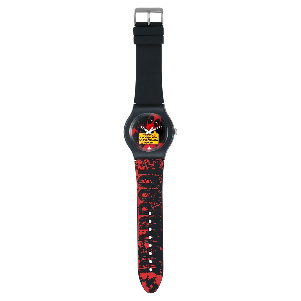 Buy Online Fastrack Deadpool Quartz Analog Bicolour Dial Silicone Strap ...