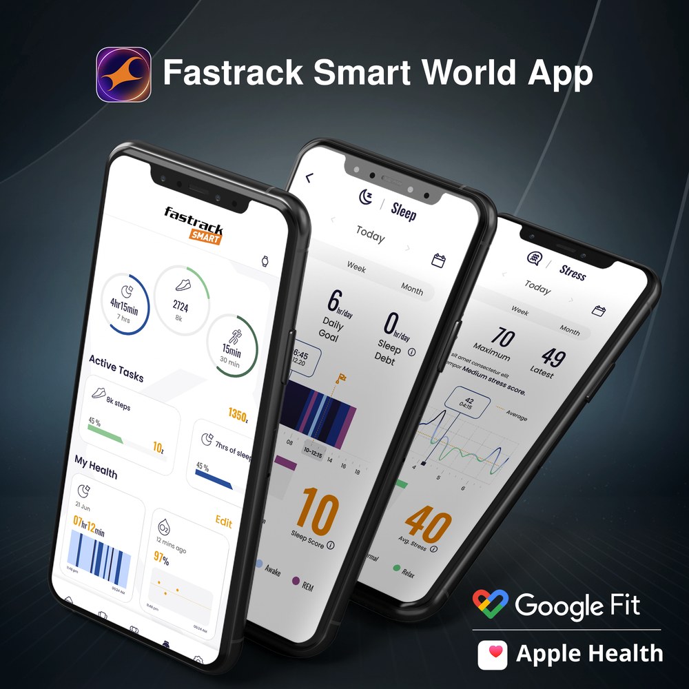 Buy Online Fastrack Optimus 2 Pro 3.63 cm AMOLED, Advanced Blazing Fast ...