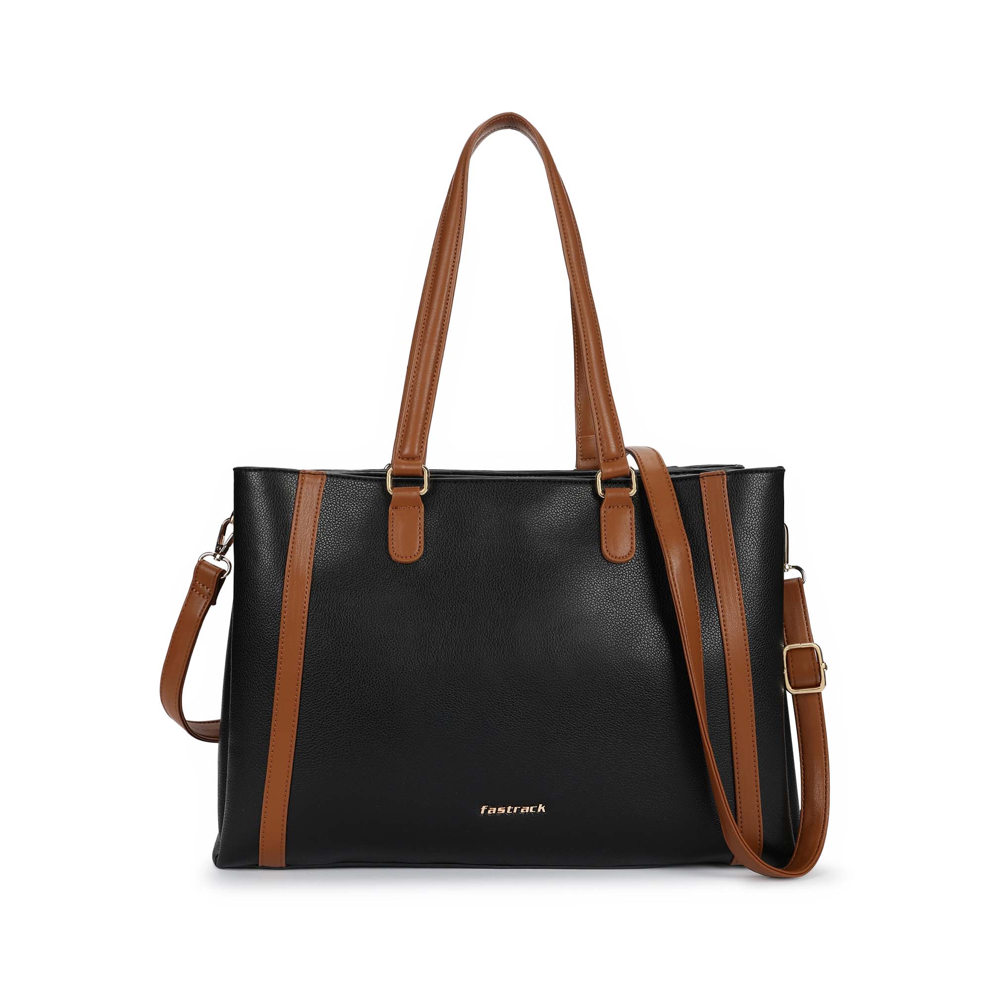 Buy Online Fastrack Colorblock Laptop Tote - f253ltlas04bk1 | Fastrack