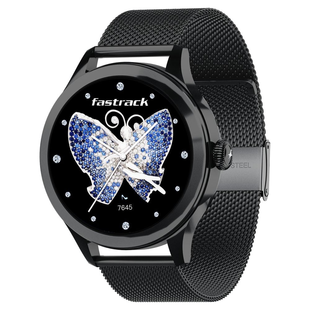 Buy Online Fastrack Noir Pro Womens Smartwatch with 3.0 cm Super AMOLED ...