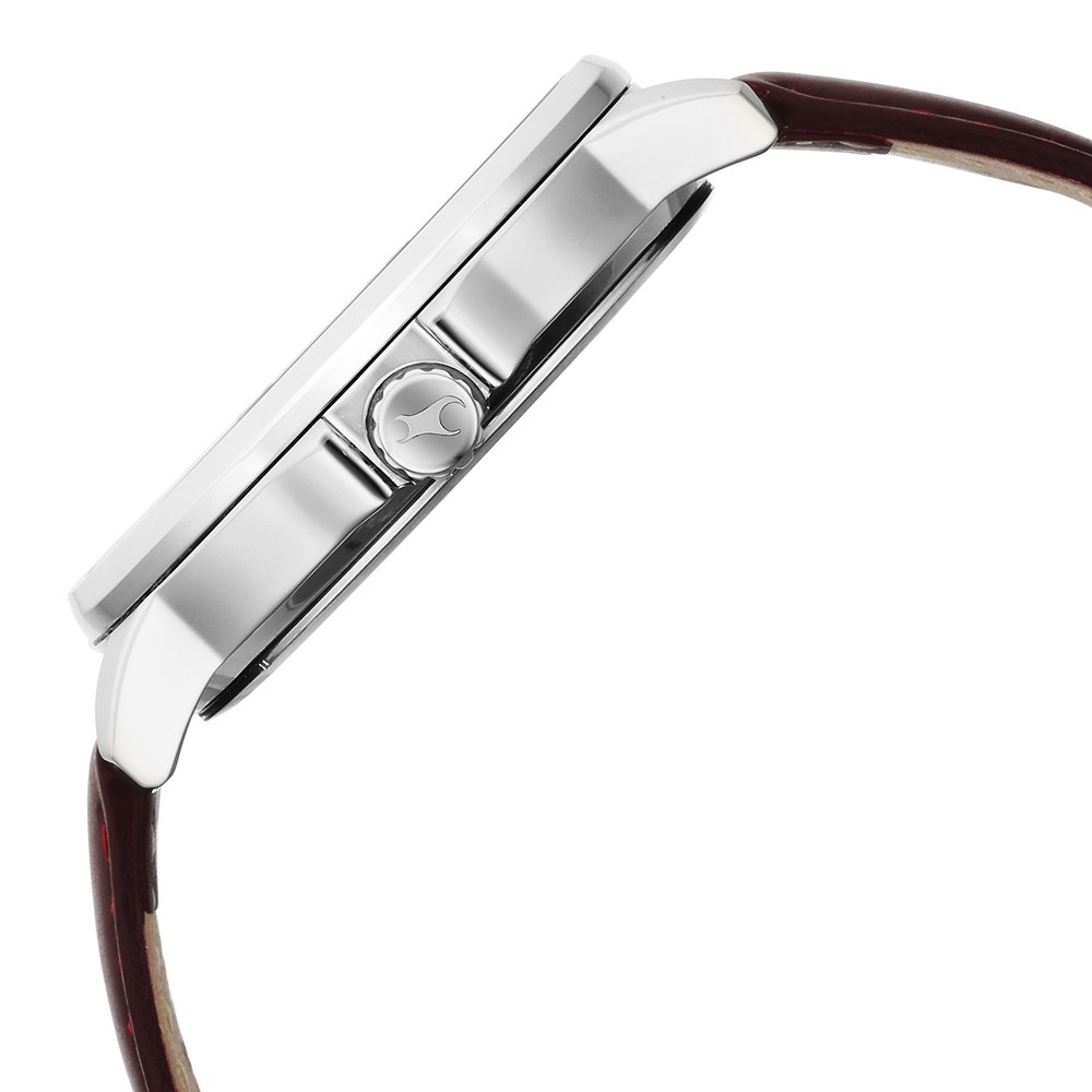 Buy Online Fastrack Exuberant Quartz Multifunction Blue Dial Leather ...