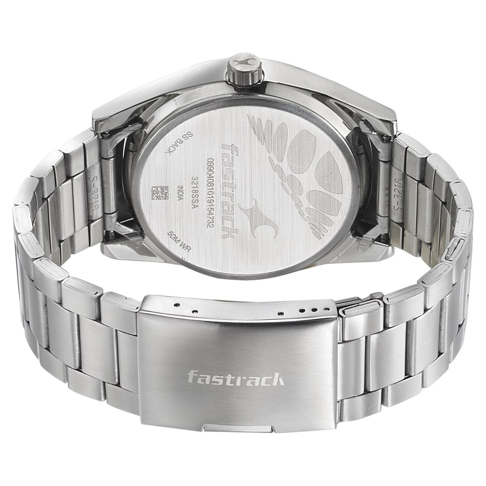 Buy Online Fastrack Go Skate Quartz Analog with Date Blue Dial ...